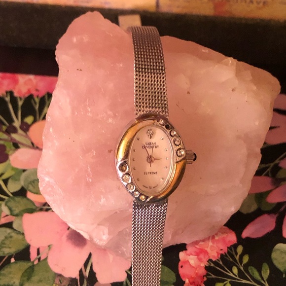 Sarah Coventry | Accessories | Vintage Sarah Coventry Dual Tone Watch ...